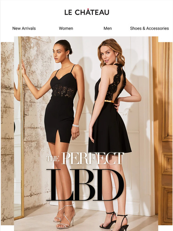 Le Château: Shop the Sale 🖤 Little black dresses your closet is missing ...