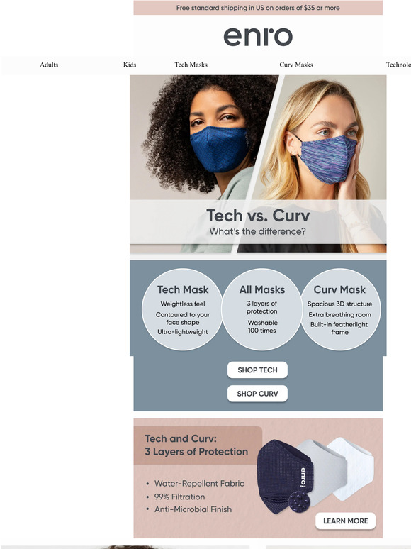 ENRO: Tech vs. Curv: Our Two Fits Explained | Milled