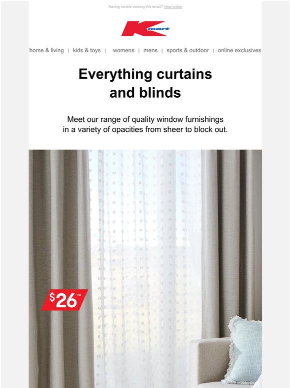 Kmart: Window dressing | Milled