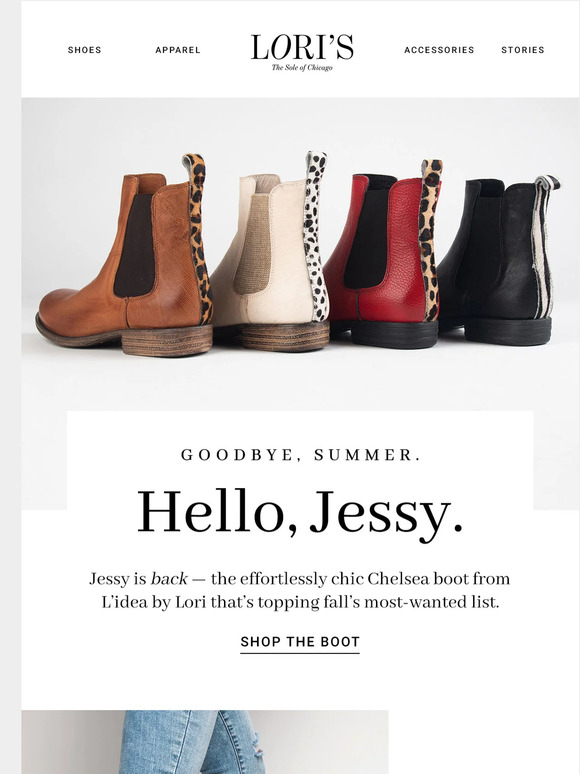 Lori's Shoes: Our Exclusive Jessy Boot Is BACK | Milled