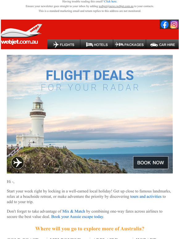 Webjet: $116 one-way to the Gold Coast! Cheap Aussie flight deals ️ ...