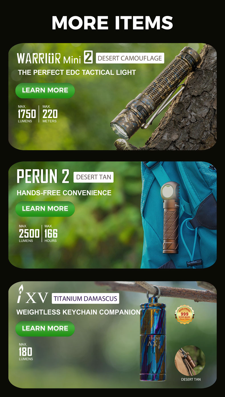 Olight : New Release | A First Look At Our New Lights | Milled