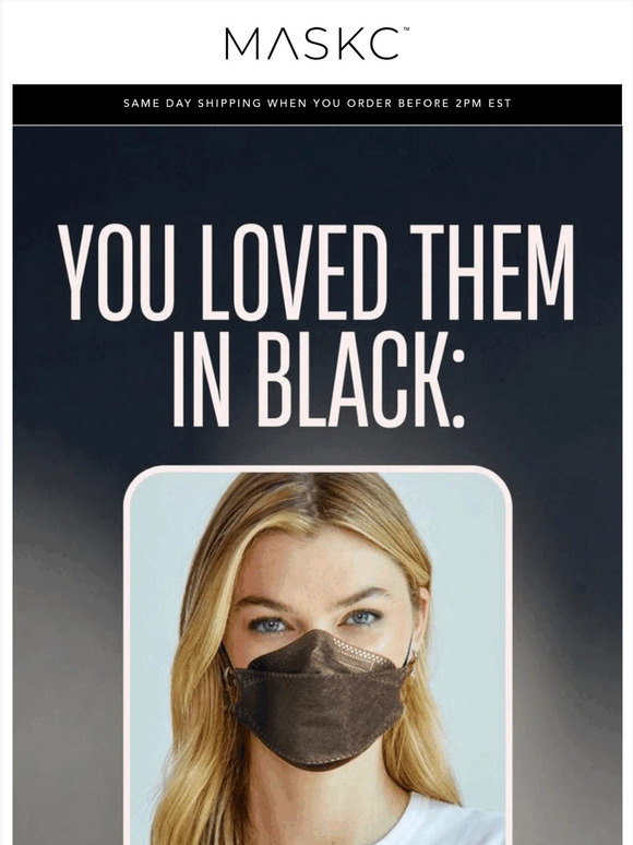 MASKC: NEW KF94 + KN95 Colors Have Arrived Limited Qtys Available | Milled