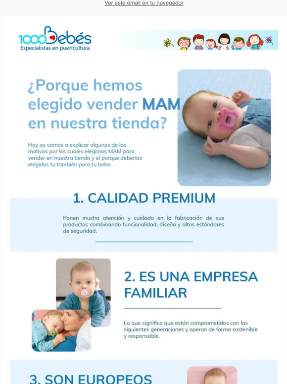 1000 Bebes: ¿Porque elegimos la marca MAM? | Milled
