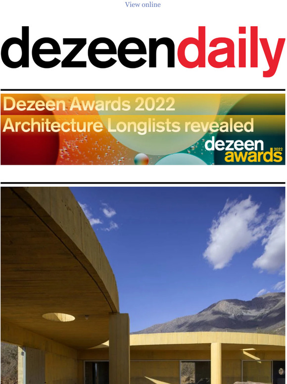 Dezeen Saudi City Claims Naive Dezeen Awards Longlists Taipei Arts Centre Milled