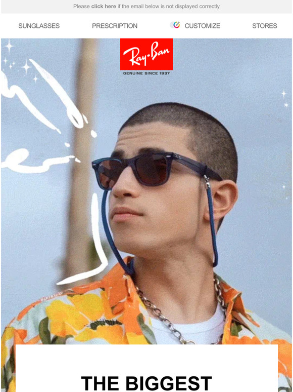Ray-Ban: Make a splash with Colorblock | Milled