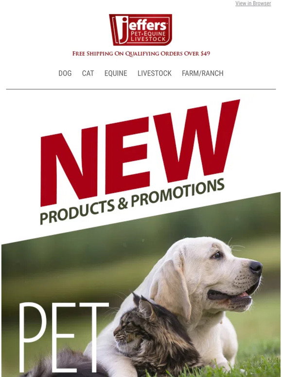 Jeffers Pet: Free Gift With Purchase! | Milled