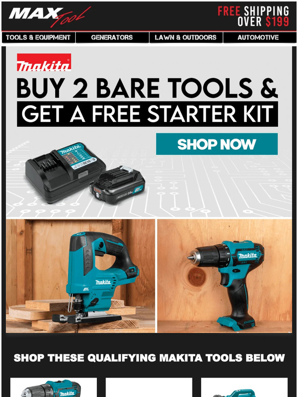 MaxTool: Build Your Own Makita Starter Kit! | Milled