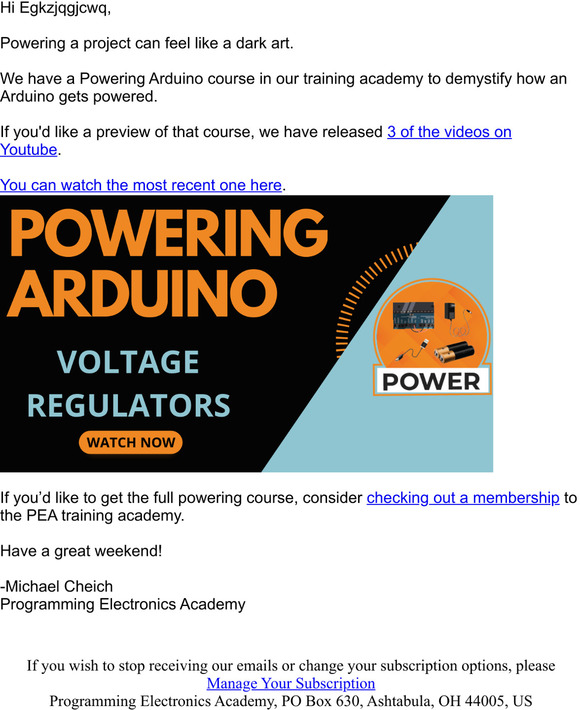 Programming Electronics Academy: Power 🧰 | Milled