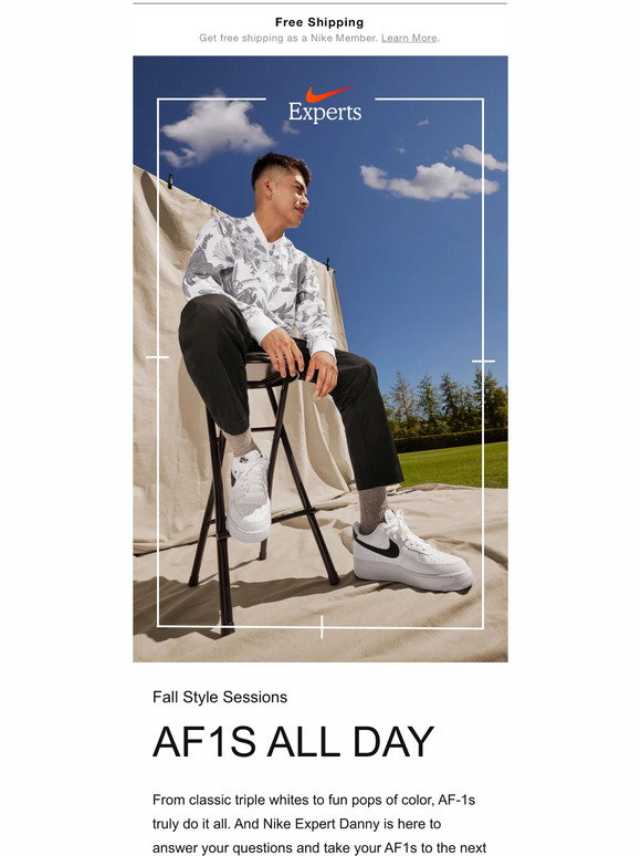 NIKE: Discover new ways to style AF1s | Milled