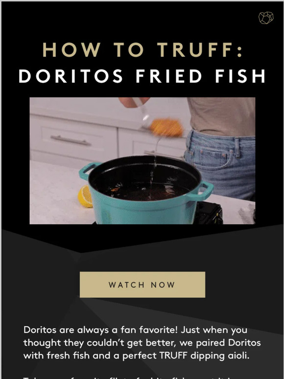 TRUFF: HOW TO TRUFF: Doritos Fried Fish | Milled