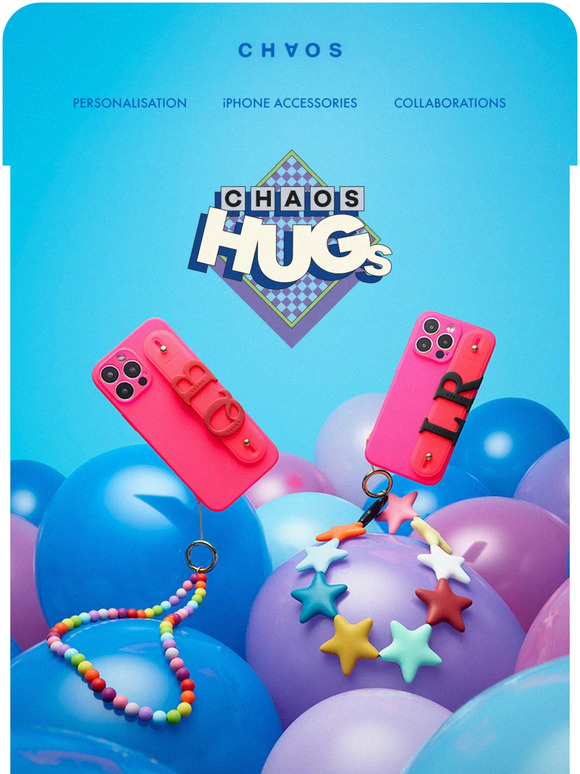 Chaos Fashion: The one and only Jelly Hand Hug phone case! | Milled