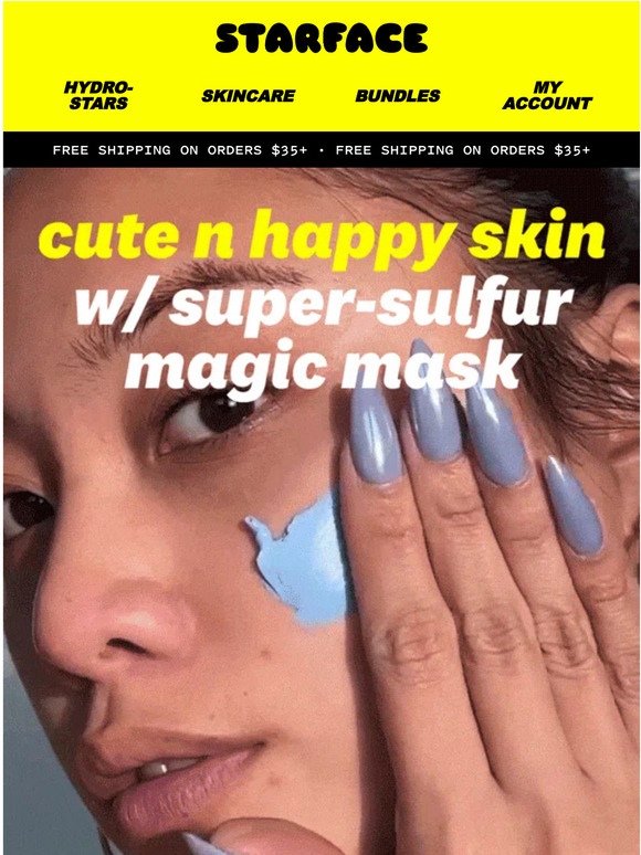 Starface: SUPER-SULFUR MAGIC MASK = the perfect addition 2 ur routine ...