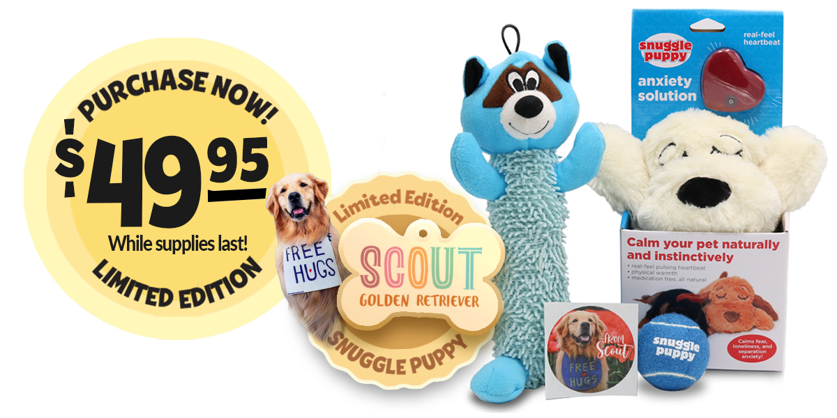 Snuggle Puppy: Get Your Limited Edition Scout Snuggle Pack 🐕 | Milled
