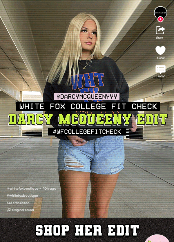 White Fox Boutique: THE DARCY MCQUEENY EDIT → | Milled