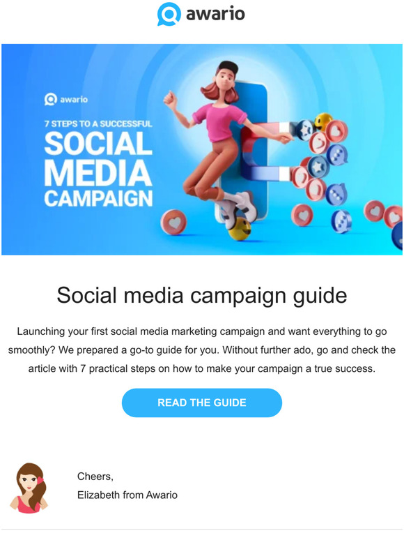 Awario: 7 steps of a successful SMM campaign | Milled