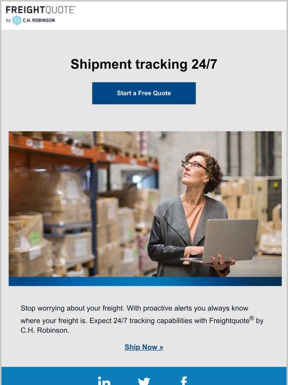 FreightQuote: Track your freight | Milled