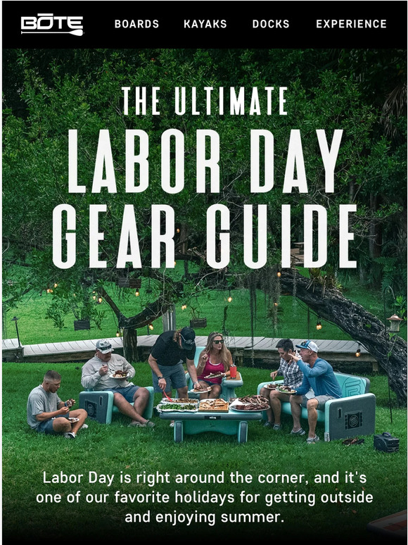 BOTE: The Ultimate Labor Day BOTE Gear Guide | Milled