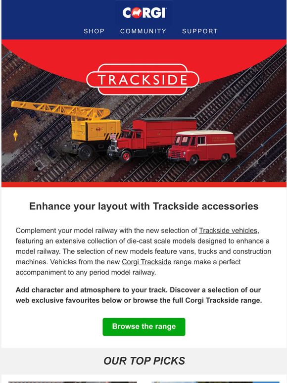 Corgi: Introducing Corgi Trackside! | Milled