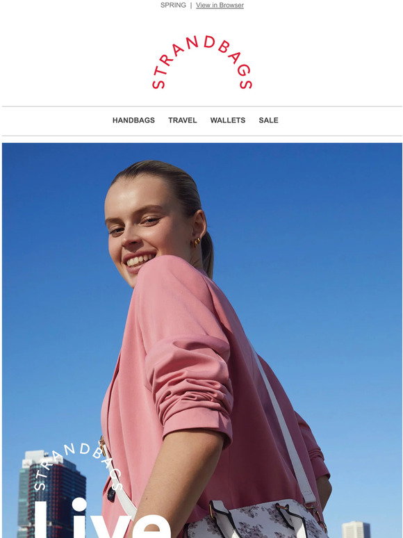 Strandbags: The Laura Jones Floral collection has arrived | Milled
