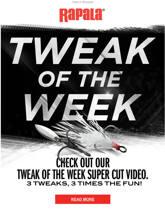 Rapala: Check Out Our Tweak of the Week Super Cut Video. | Milled