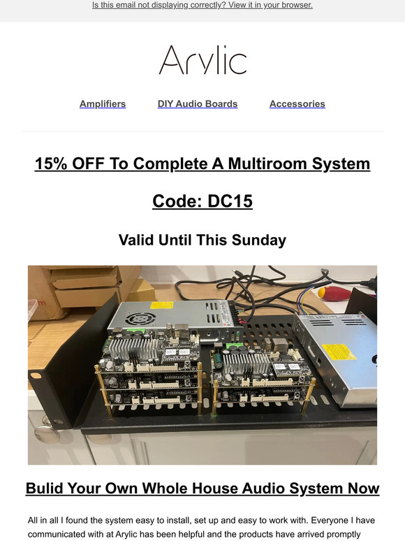 Arylic: Let's Build Your Own Whole House Audio System! | Milled