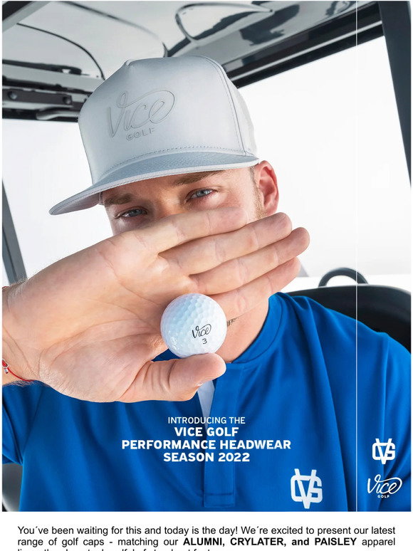 Vice Golf: NEW HATS: Capping off our apparel lines | Milled