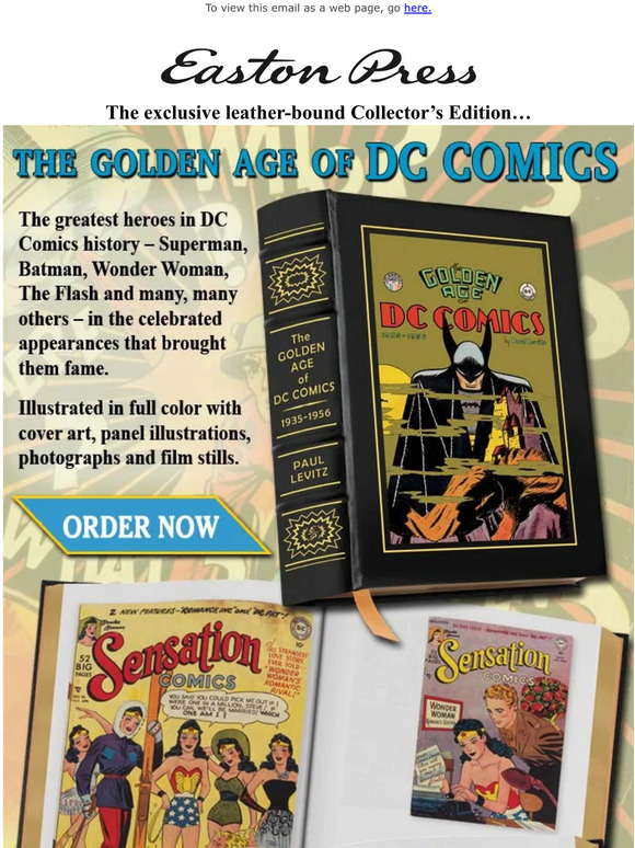 easton press: The ultimate guide to the heyday of DC comics | Milled