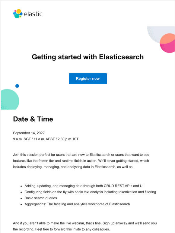 Elastic: Take the first step: Learn how to get started with ...