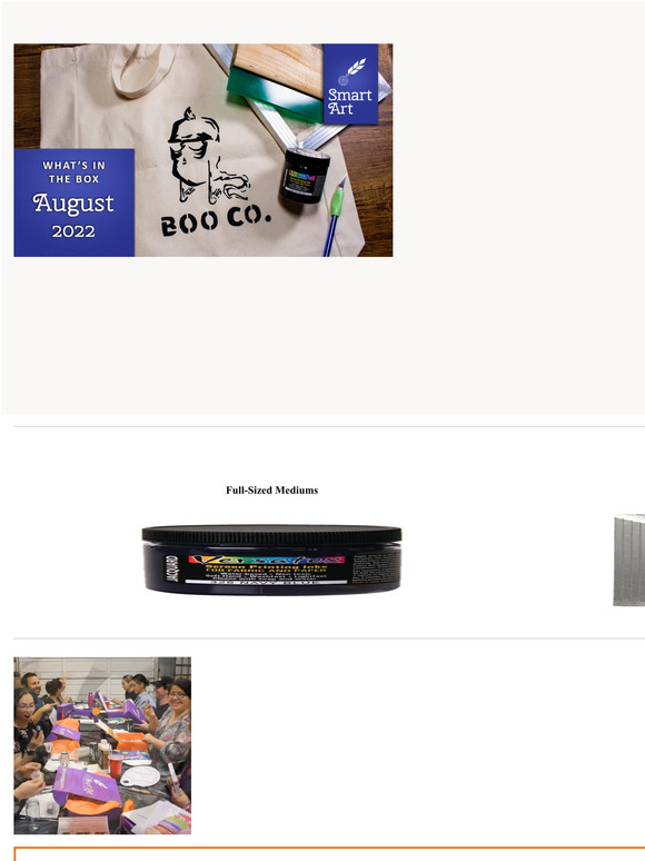 Smart Art: Spoiler Alert! August's Smart Art Box is here!🛍️ | Milled