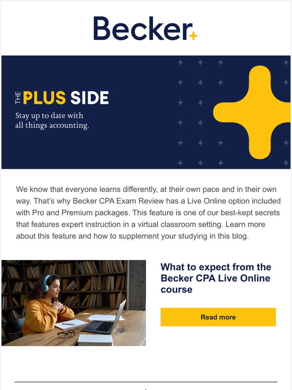 Becker: What to expect from a Becker CPA Live Online course | Milled