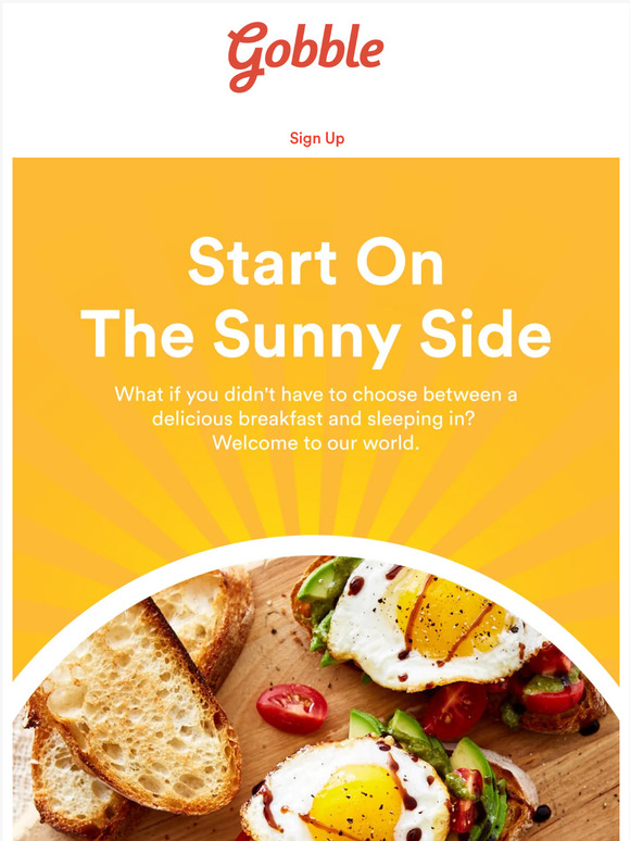 Gobble: Now this is how to start your day 🍳 | Milled