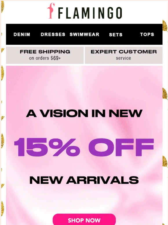 Flamingo: VIP 15% OFF ONLY FOR YOU... | Milled