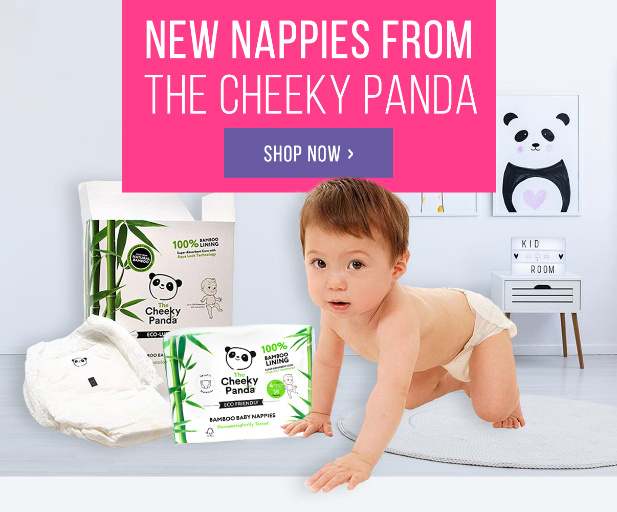 Spirit of Nature: NEW The Cheeky Panda Eco-Friendly Nappies | Milled
