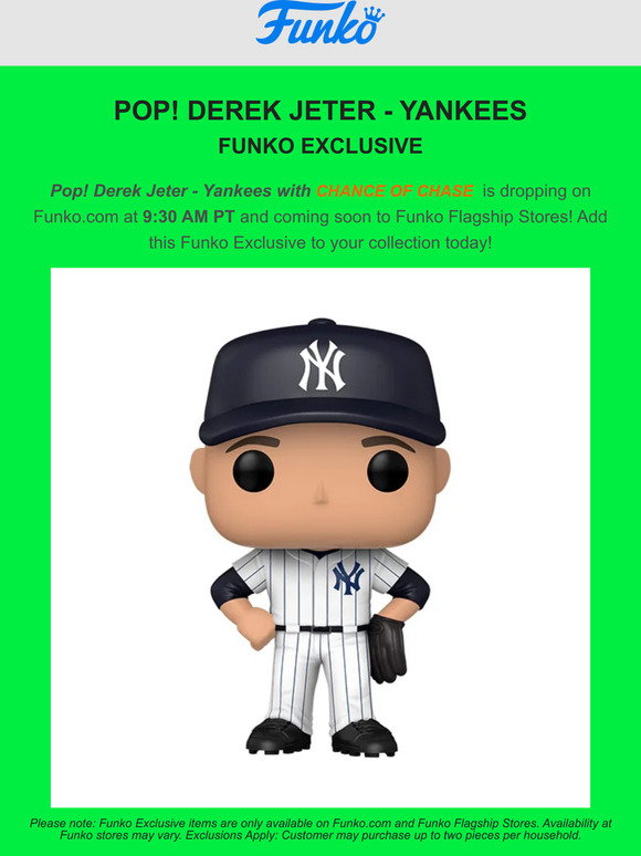 Funko: New Exclusive: Derek Jeter | Milled