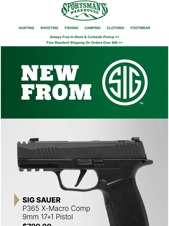 Sportsman's Warehouse: NEW from Sig Sauer | Milled