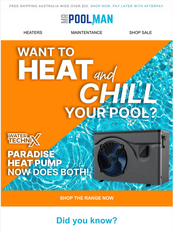 Mr Pool Man: Want to use your pool as an ice bath? 🥶 | Milled