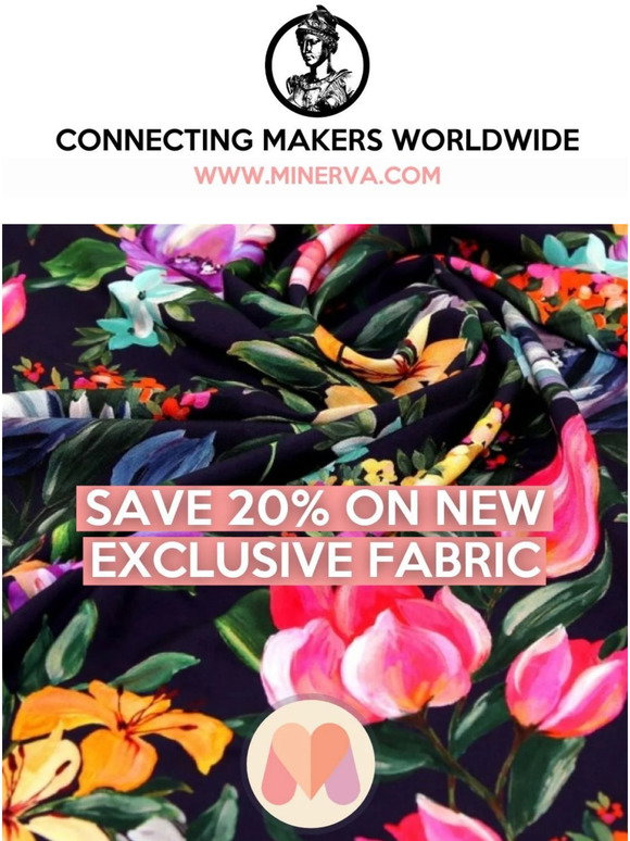 Minerva: Pre-order our new exclusive dressmaking fabrics today 💃 | Milled
