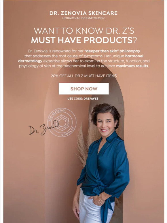 Dr. Zenovia: 💜 The Must-Have Items According to Dr. Zenovia | Milled