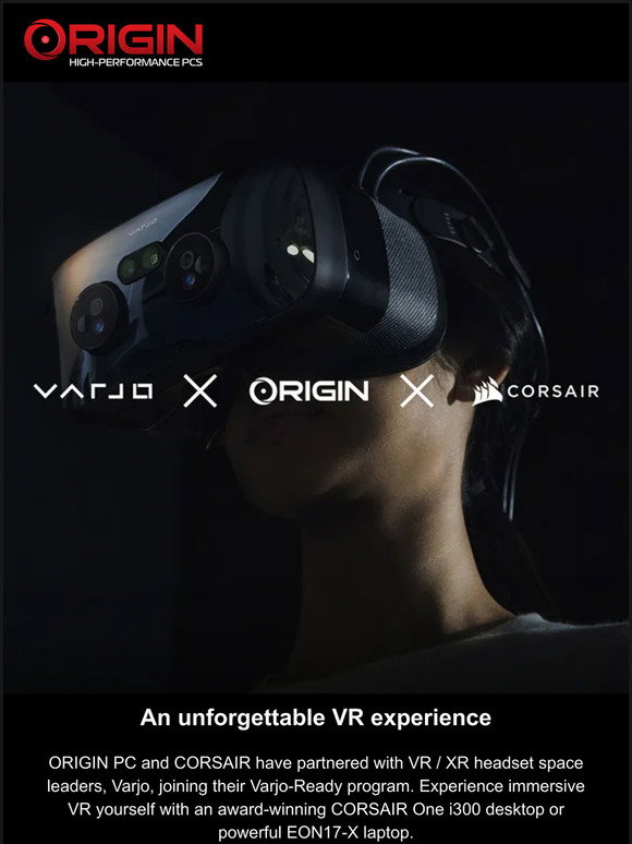 Origin PC: Dive into the future of VR | Milled