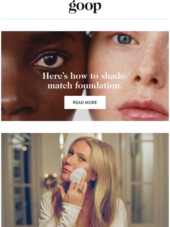 goop Email Newsletters: Shop Sales, Discounts, and Coupon Codes