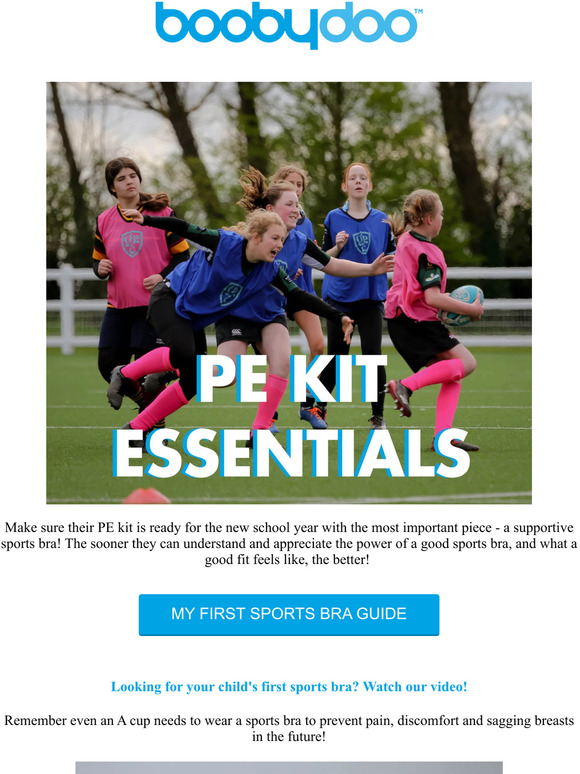 Boobydoo: New school year, new sports bra! | Milled