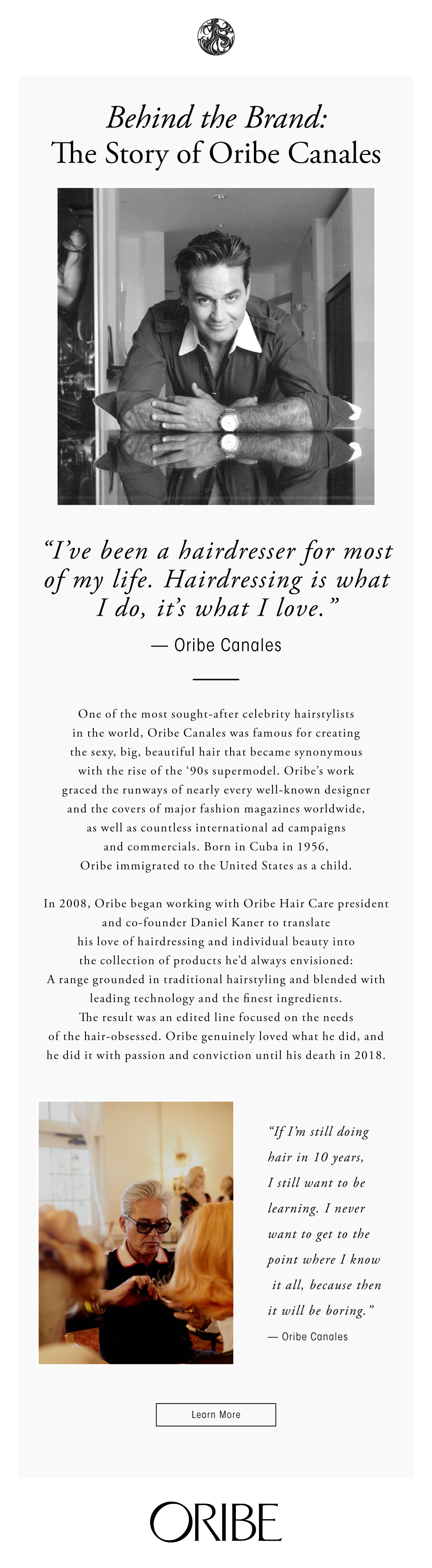 Oribe: Behind the Brand: The Story of Oribe Canales | Milled