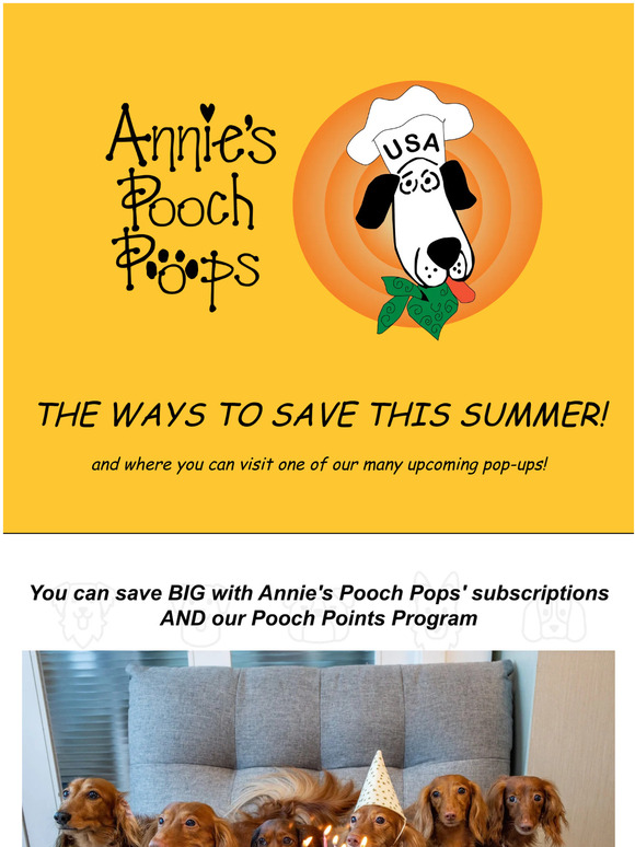 Annie's Pooch Pops: WARNING: CUTENESS AND SAVINGS OVERLOAD! 🐶💰 | Milled
