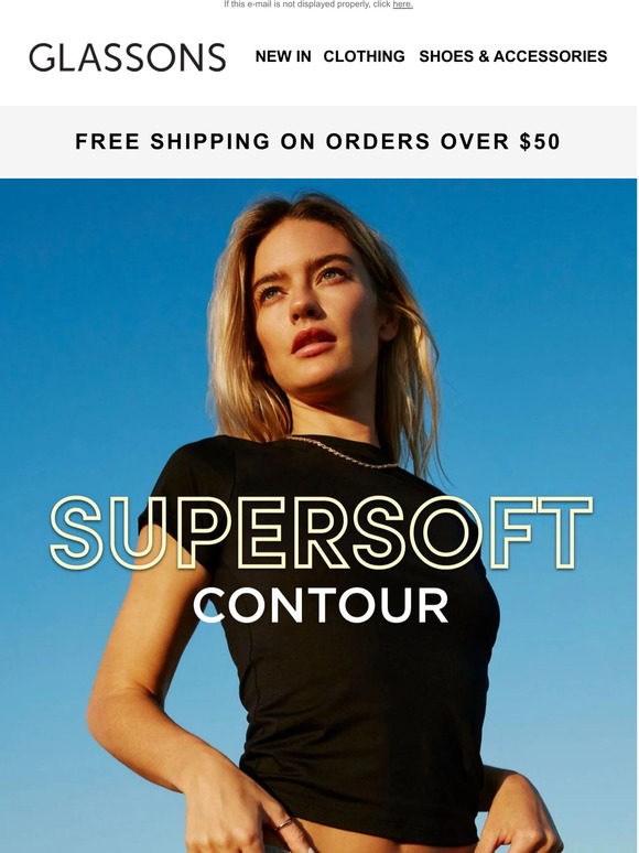 Glassons: Supersoft Contour | Milled