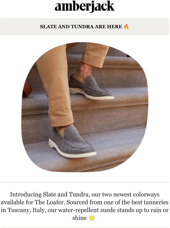 Amberjack: New Loafer Colors Are Here 🙌 | Milled