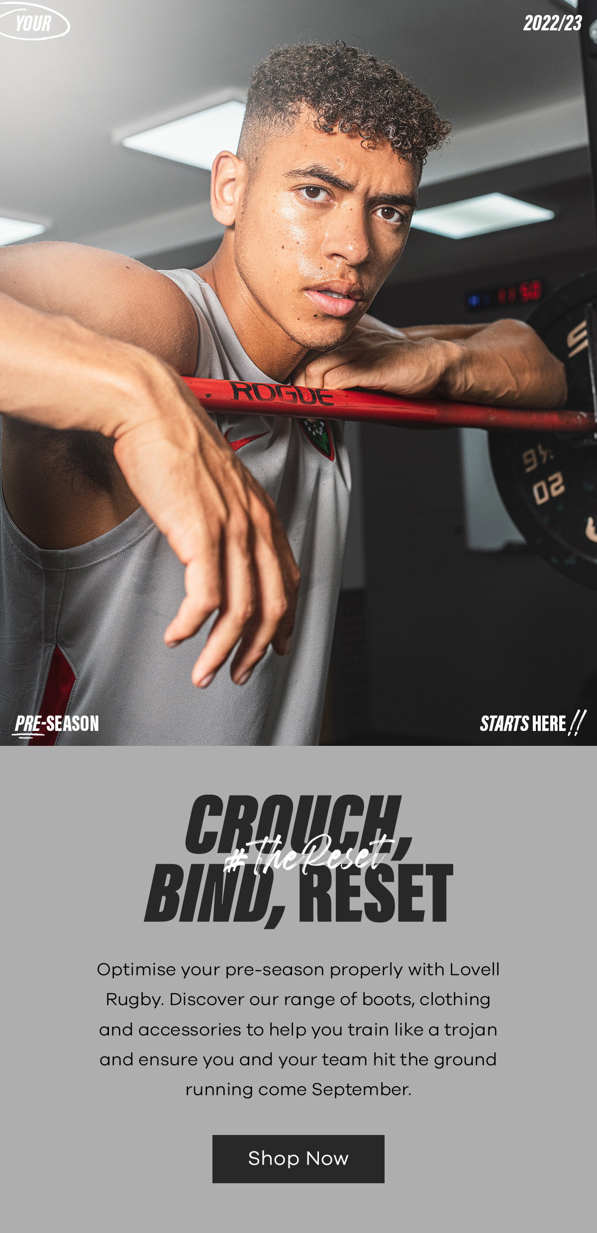 Lovell Rugby: Crouch, Bind, RESET! pre-season is here! | Milled