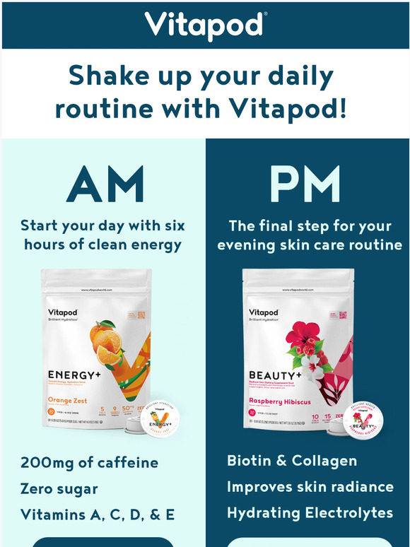 Vitapod: The Best Way To Start And End Your Day | Milled