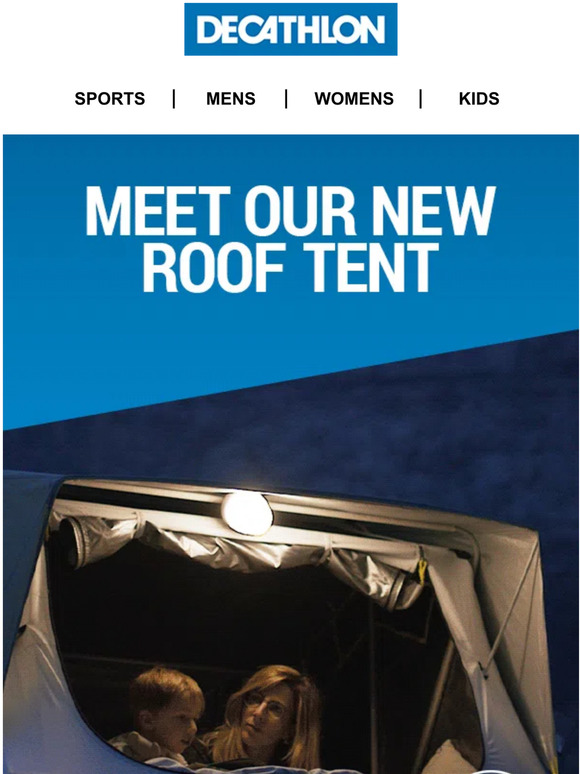 DECATHLON: Meet our new Roof Tent | Milled