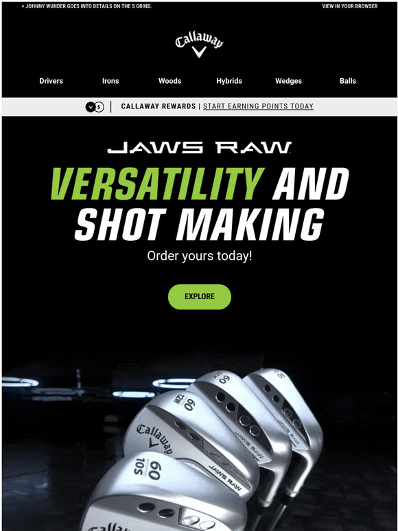 Callaway Golf: Try Our Wedge Selector Tool | Milled